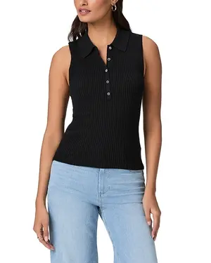 Paige The Vesta Top - Black