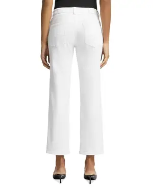 7 For All Mankind Calie Mid-rise Straight Ankle Jeans