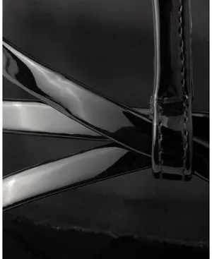 Prada Patent Leather Sandals - Black