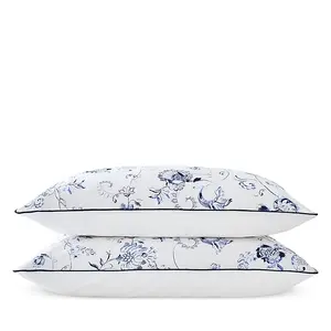 CHRISTY Hardwick King Sham, Pair - Navy Blue
