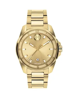 Movado Bold Verso S Watch, 42mm - Gold Dial