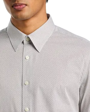 Theory Irving Short Sleeve Optical Shirt - Morel Multi