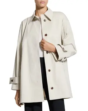 Theory A-line Trench Coat