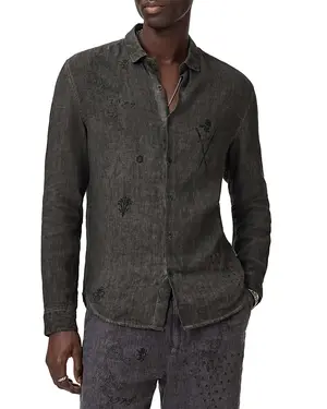 John Varvatos Luca Linen Shirt
