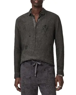 John Varvatos Luca Linen Shirt