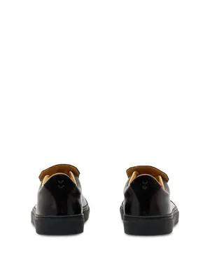 John Varvatos 315 Reed Laceless Low Top Sneaker - Black