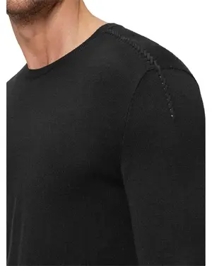 John Varvatos Novas Regular Fit Crewneck Sweater