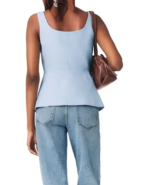 Maje Londibly Sleeveless Tailored Jacket