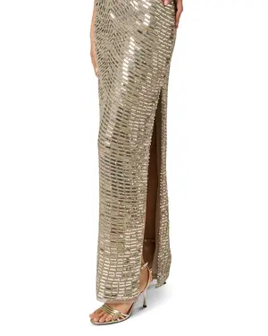 Adrianna Papell Beaded Evening Gown
