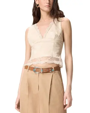 Pinko Criss-cross Camis Tanks For Women