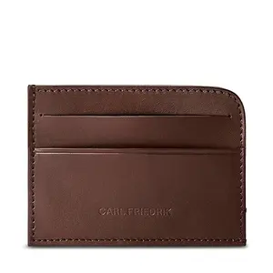 CARL FRIEDRIK Hatton Cardholder - Chocolate