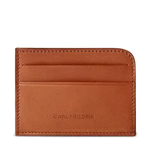 CARL FRIEDRIK Hatton Cardholder - Cognac