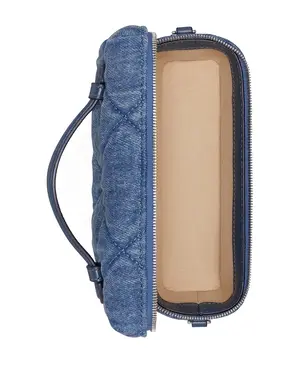 Tory Burch Kira Diamond Quilted Vanity Case - Blue