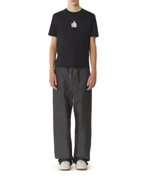 LANVIN Mother And Daughter T-shirt - Black.