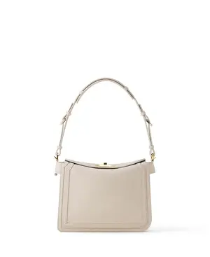 LANVIN Small Asymmetrical Leather Bag Plaster