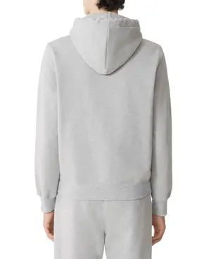 LANVIN Ribbon Logo Hoodie - Heather Grey