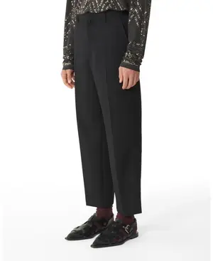 LANVIN Straight-leg Wool Trousers