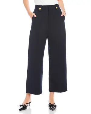 Fifteen Twenty Wide Leg Bottoms For Women