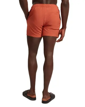 Ted Baker London Heffner Seersucker Swim Short 4.72 - Red