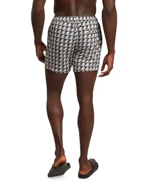 Ted Baker London Belaire Tile Geo Printed Swim Short