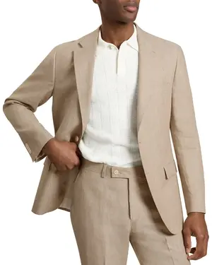 Ted Baker London Winfred Linen Modern Fit Suit Jacket - Sand