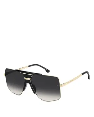 Victoria Beckham Square Sunglasses, 62mm - Black