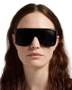 Victoria Beckham 60mm Square Sunglasses - Black