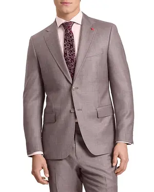 Ted Baker London Wright Sharkskin Modern Fit Suit Jacket - Mauve