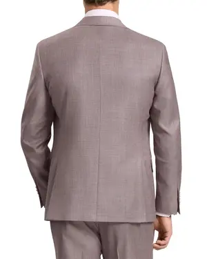 Ted Baker London Wright Sharkskin Modern Fit Suit Jacket - Mauve