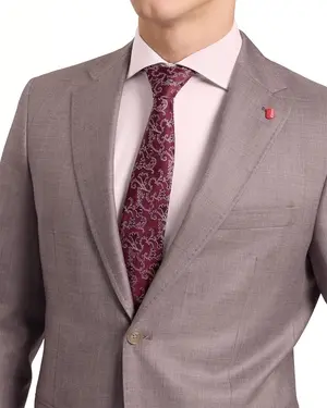 Ted Baker London Wright Sharkskin Modern Fit Suit Jacket - Mauve