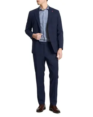 Ted Baker London Wright Plaid Modern Fit Suit Jacket - Navy