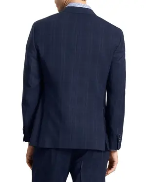 Ted Baker London Wright Plaid Modern Fit Suit Jacket - Navy