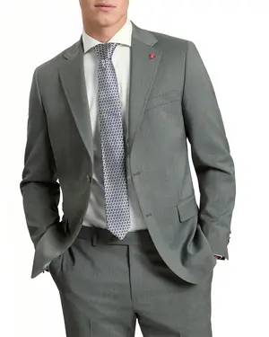 Ted Baker London Plaid Modern Fit Suit Jacket - Green