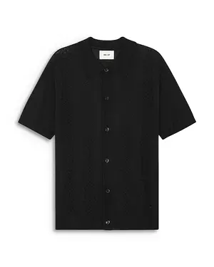 Nn07 Thor Button-up Cardigan Shirt - Deep Navy