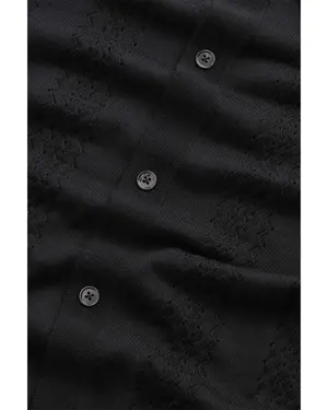 Nn07 Thor Button-up Cardigan Shirt - Deep Navy