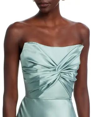Amsale Aretha Gown - Jade