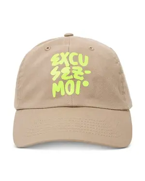 Clare V. Baseball Cap - Khaki