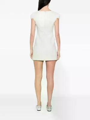 SELF-PORTRAIT Bouclé Mini Dress