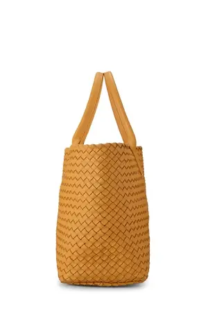 Bottega Veneta Intrecciato Cabat Tote - Orange