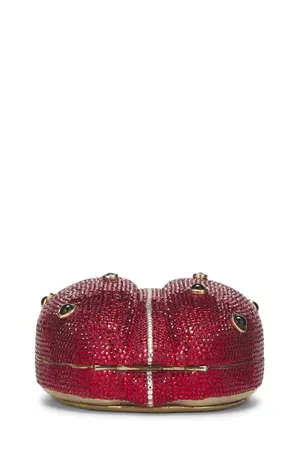 Judith Leiber Crystal Ladybug Minaudière