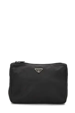 Prada Tessuto Nylon Pouch - Black