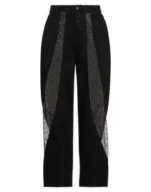 DARKPARK Embellished Cotton & Polyester Jeans - Black