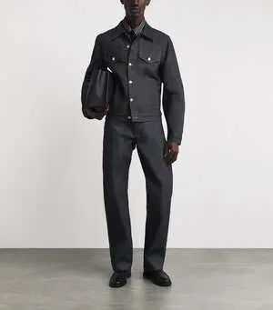 Emporio Armani Denim Blouson Jacket - Blue