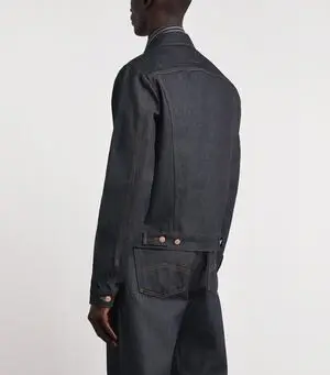 Emporio Armani Denim Blouson Jacket - Blue