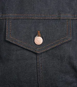 Emporio Armani Denim Blouson Jacket - Blue