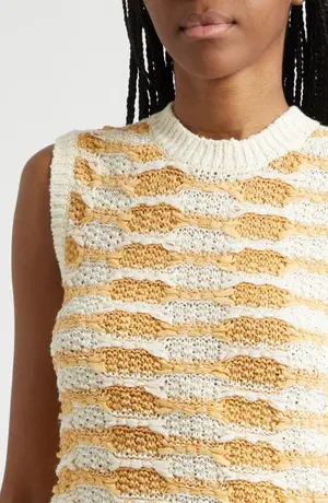 Ulla Johnson Patrizia Stripe Knit Tank - Beach