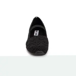 MUK LUKS Shelby Ballerina Shoe - Black