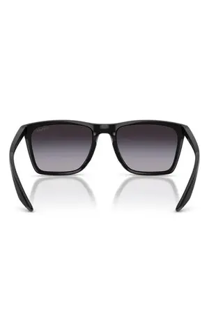 Prada 56mm Pillow Sunglasses - Black/grey Gradient