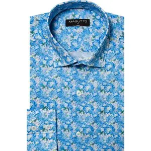 MASUTTO Perth Print Button-up Long Sleeve Shirt - Multicolor