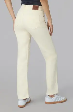 LOLA DENIM Denver High-rise Straight Jeans